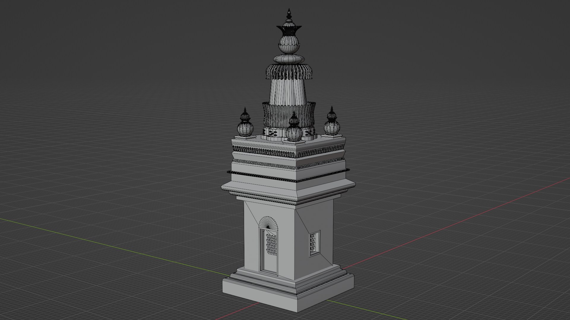 Temple Small 3D Model - TurboSquid 2086827