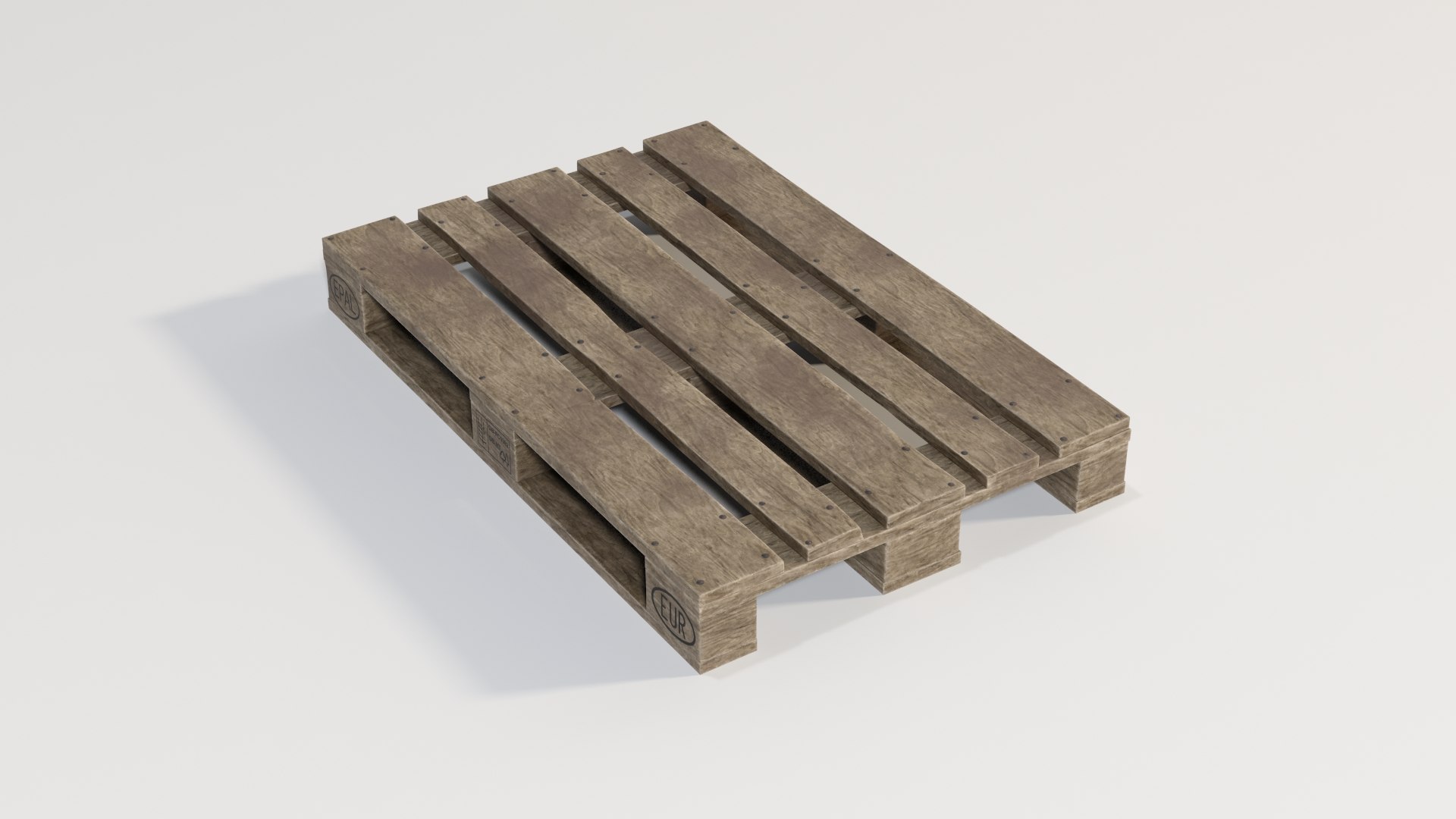 European Pallet 3D Model - TurboSquid 1754531