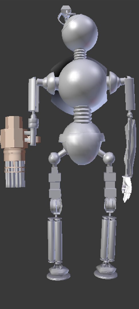 Free 3D Robots Gun - TurboSquid 1215372