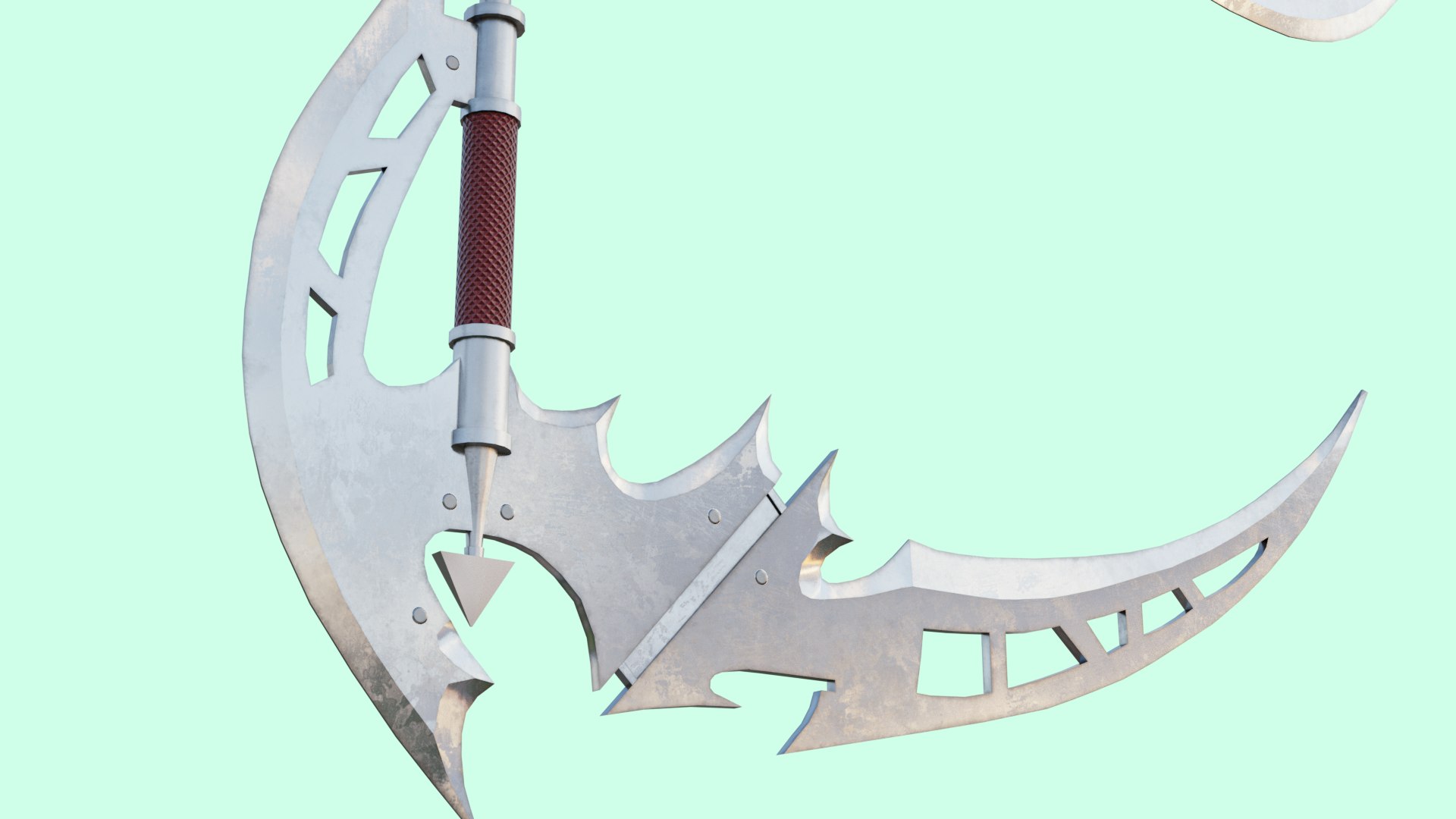3D model Chain Flail Blade Weapon - TurboSquid 1819863