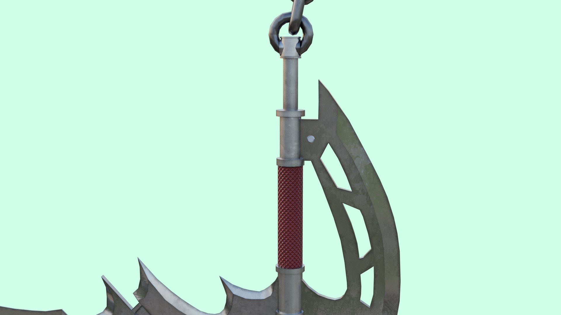 3D model Chain Flail Blade Weapon - TurboSquid 1819863