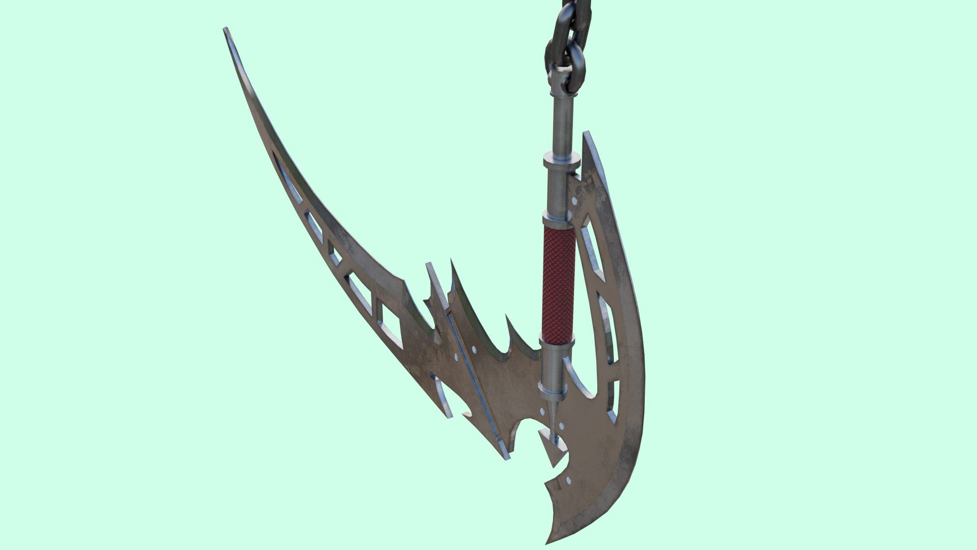 3D model Chain Flail Blade Weapon - TurboSquid 1819863
