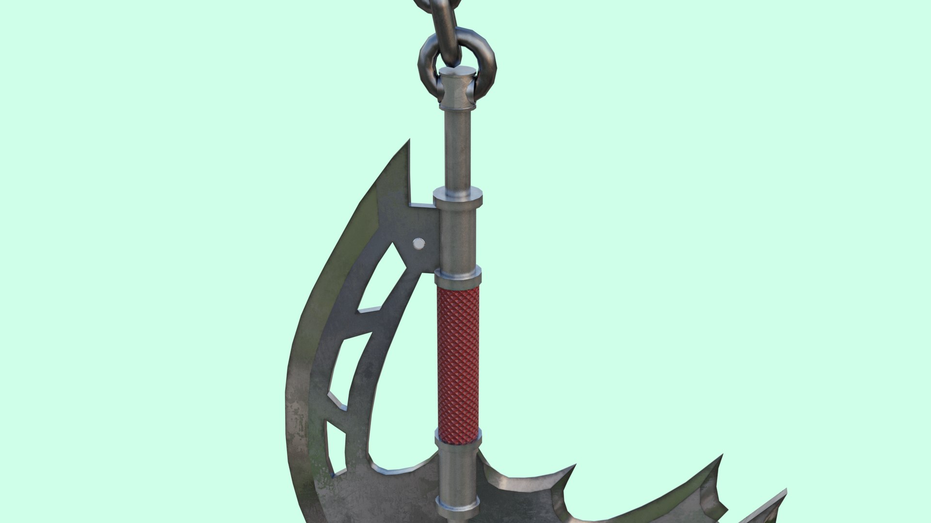 3D model Chain Flail Blade Weapon - TurboSquid 1819863