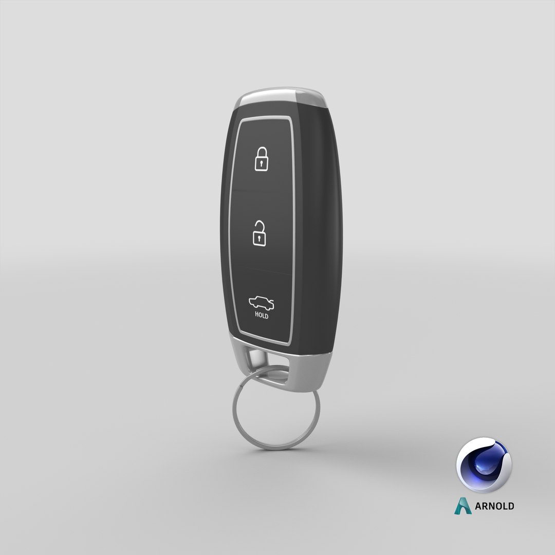 Car Key 3D Model - TurboSquid 1764619