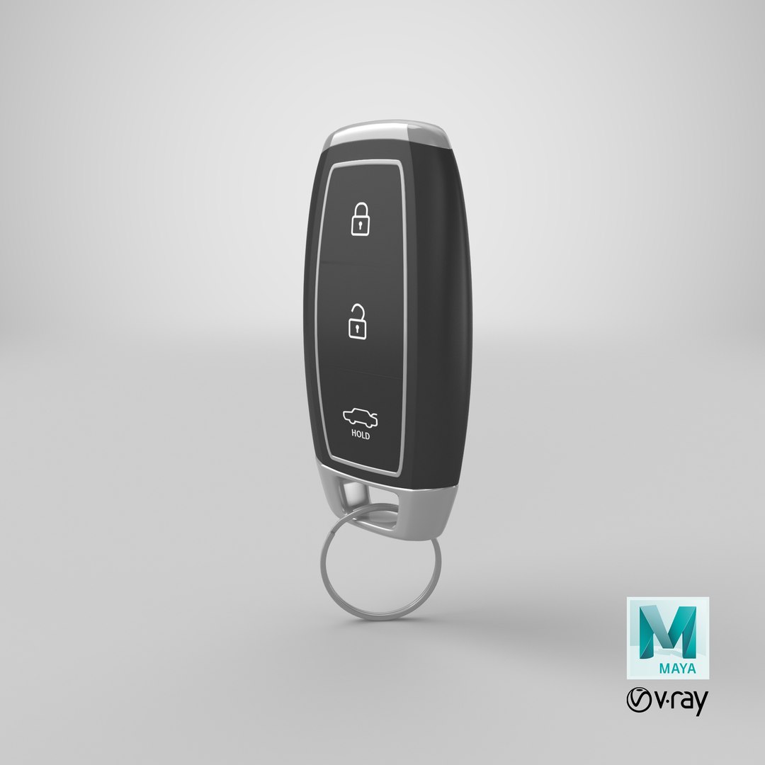 Car Key 3D Model - TurboSquid 1764619