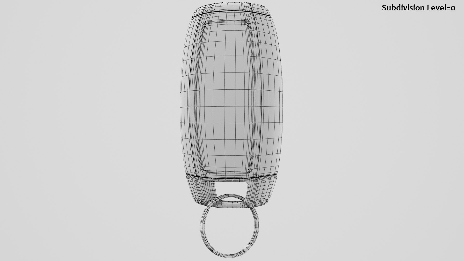 Car Key 3D Model - TurboSquid 1764619