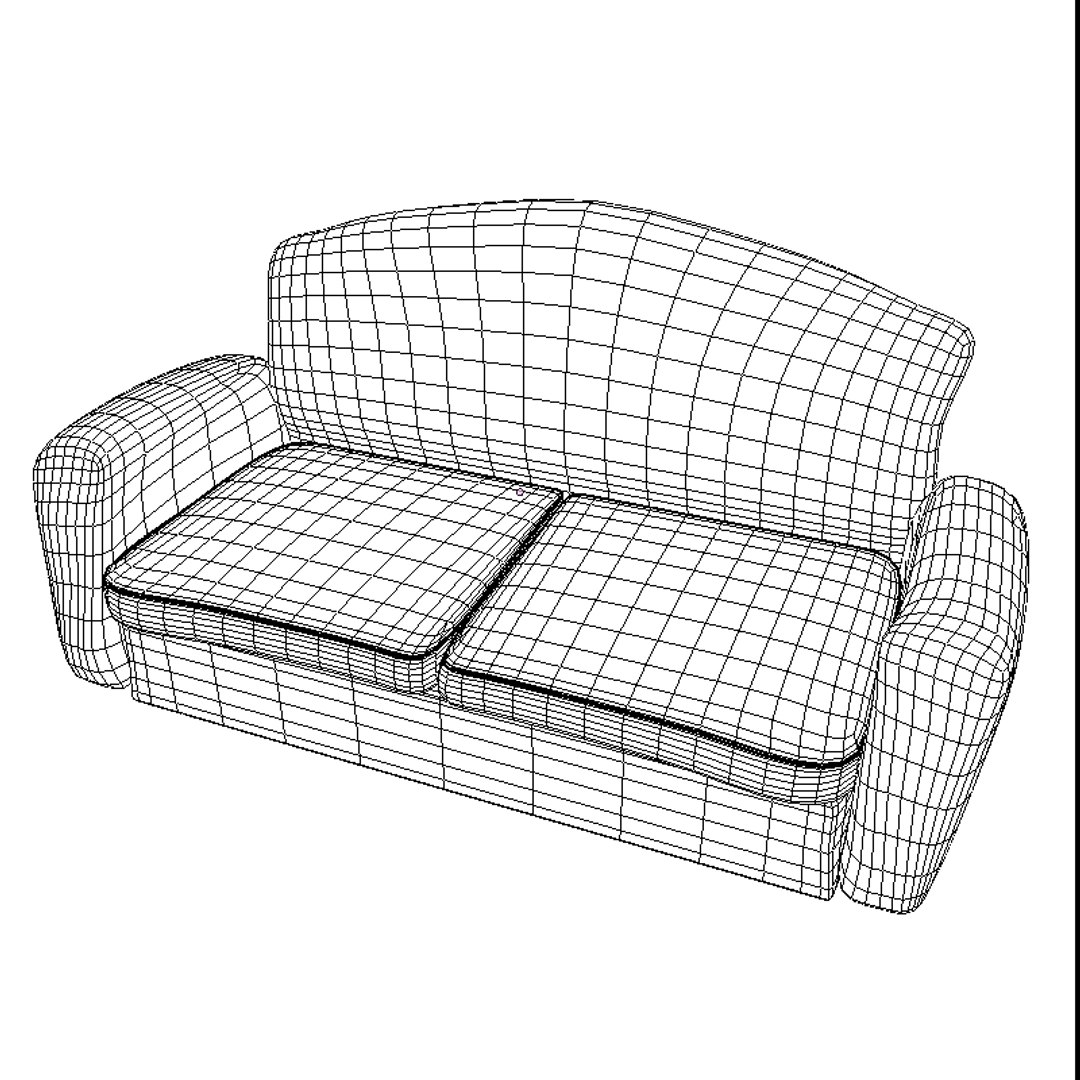 Simple Sofa 3d 3ds