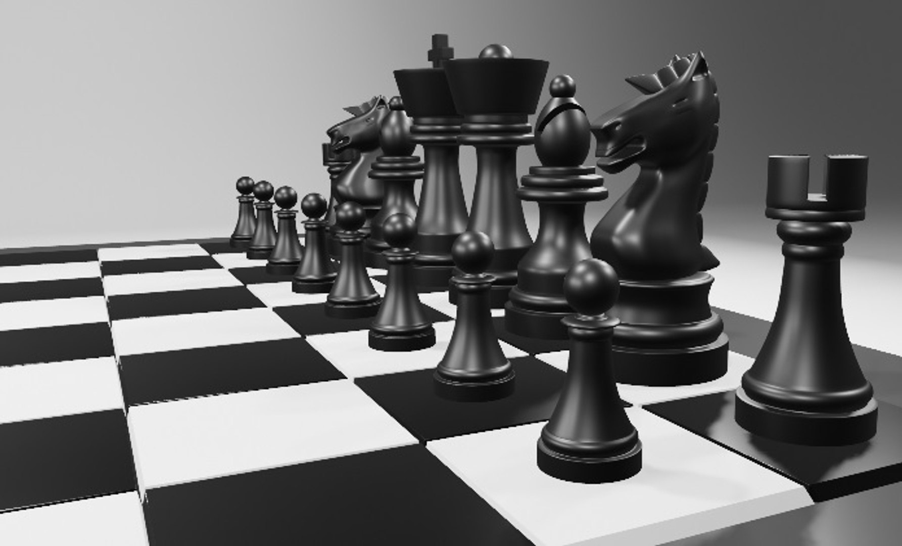 3D Wooden Chess Model - TurboSquid 1548453