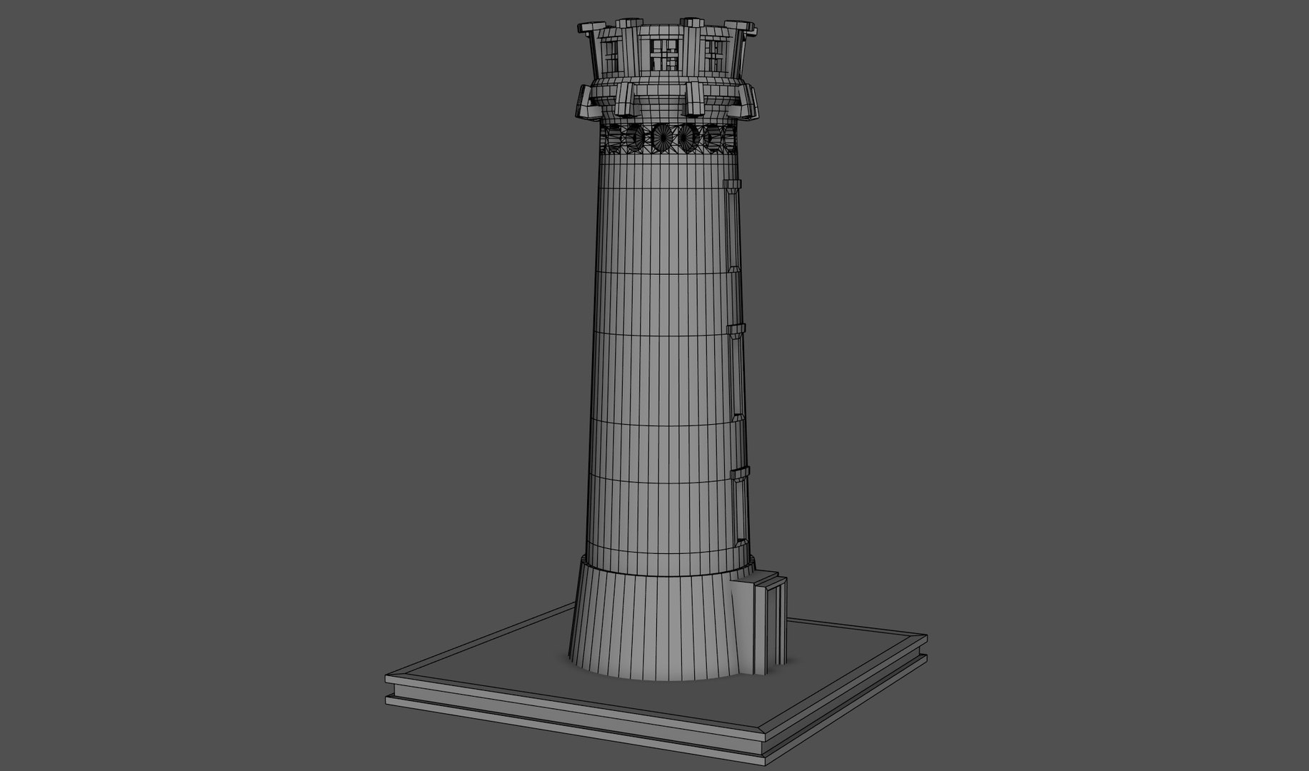 Free 3D Ancient Tower Model - TurboSquid 2308763