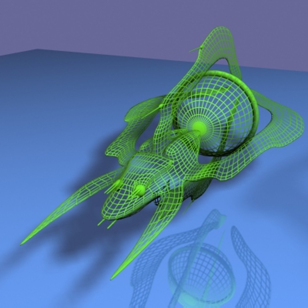 High-res Drax Ship 3d Max