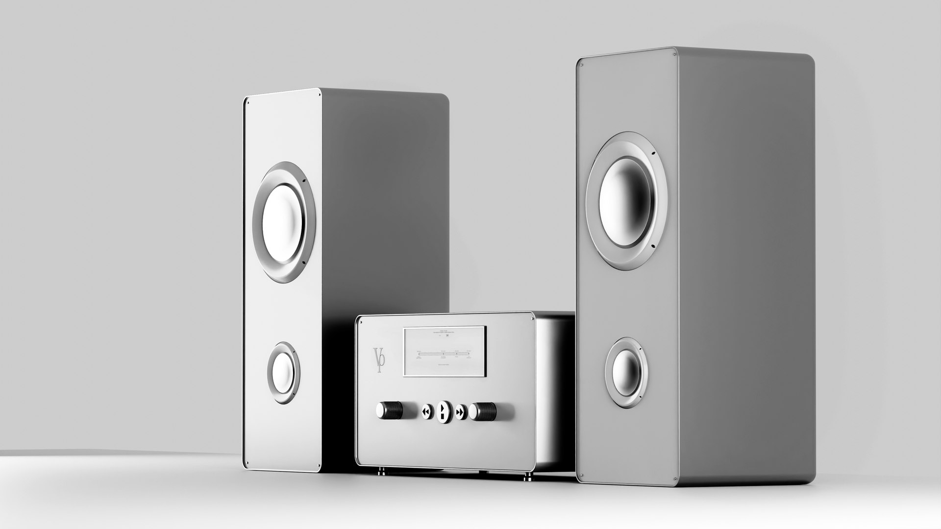 3D Audio System Minimal Model - TurboSquid 1994340