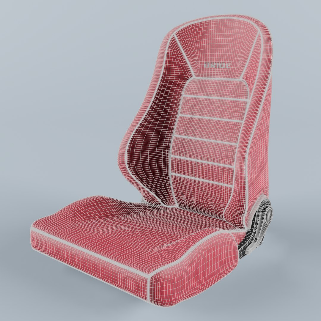 3D BRIDE EUROSTER II SPORTE Red Seat - TurboSquid 1791326