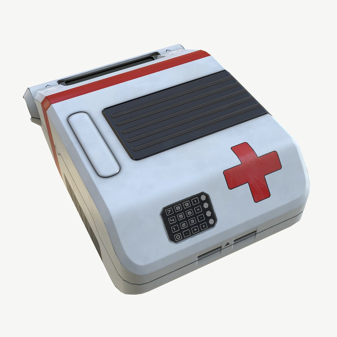 Doctor Case Pbr Sci-fi 3d Obj