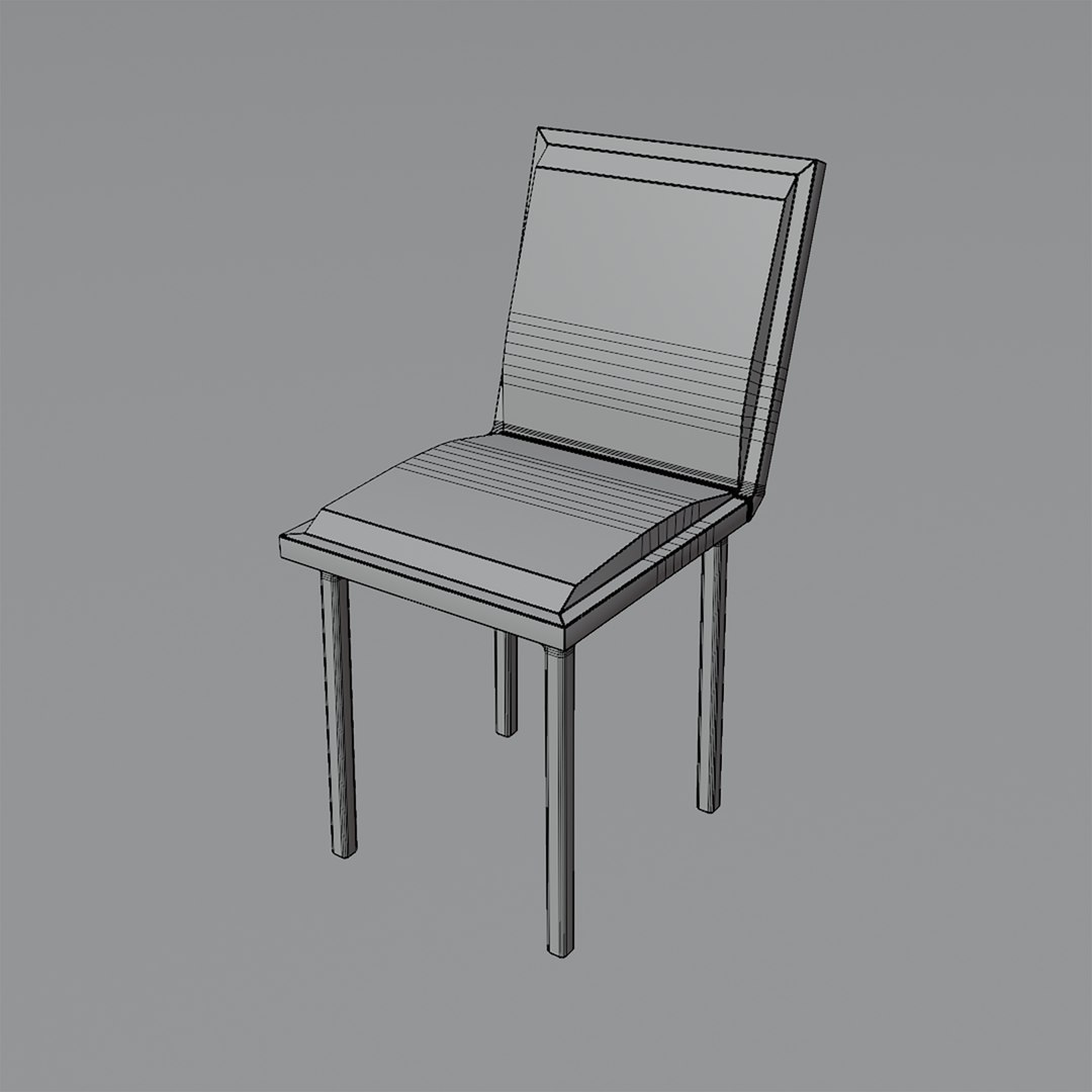 Book Chair 3D Model - TurboSquid 2204834