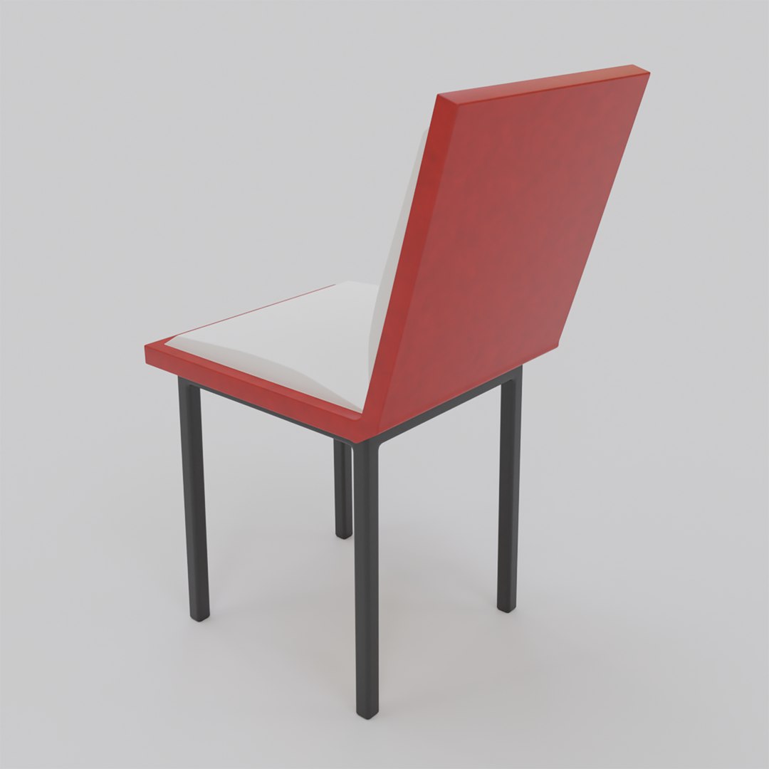 Book Chair 3D Model - TurboSquid 2204834