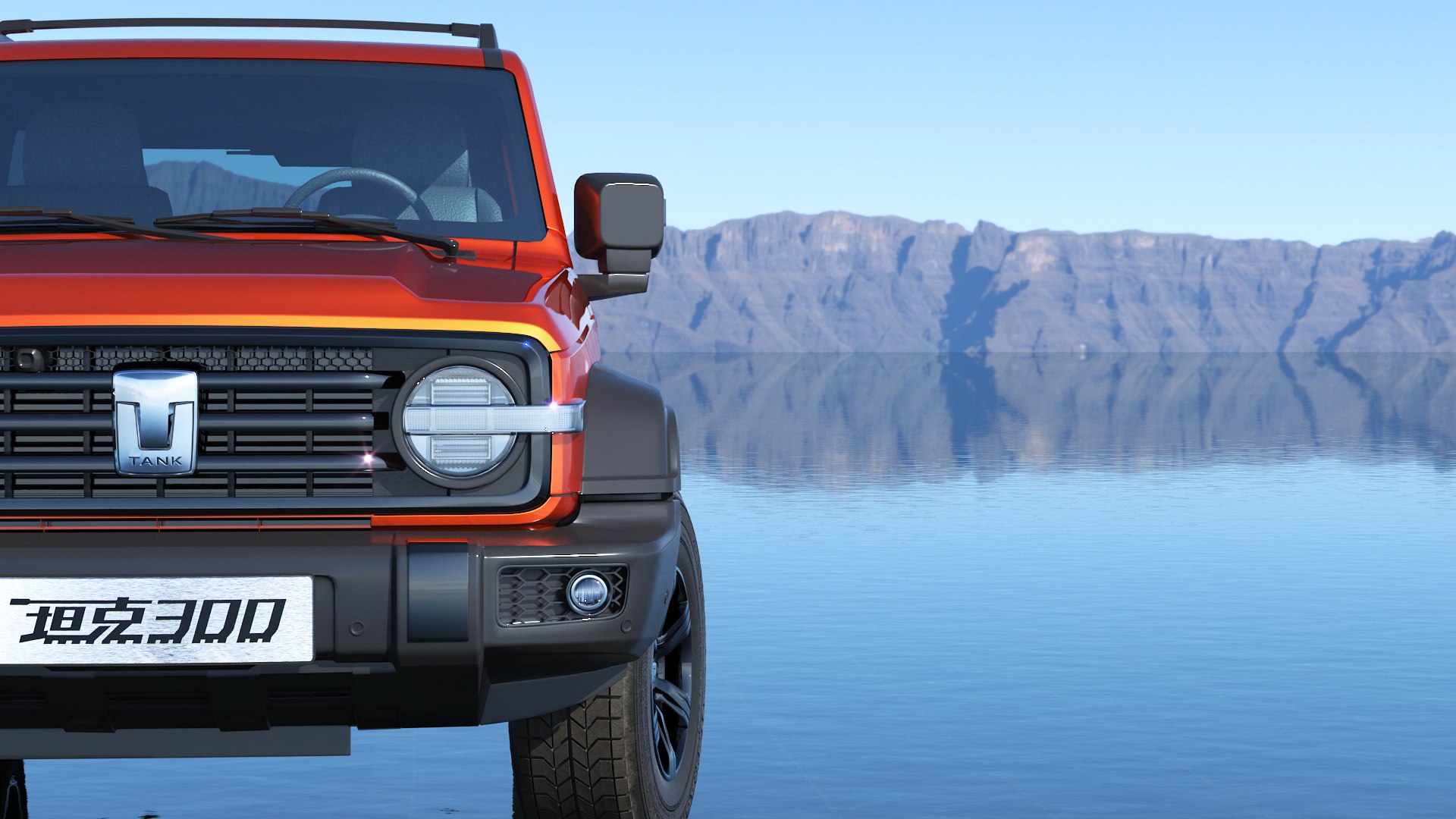 3D WEY TANK 300 - TurboSquid 1970068