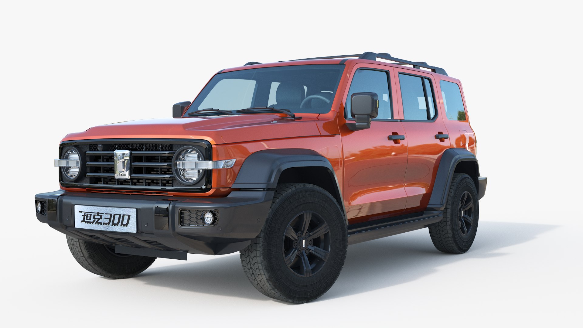 3D WEY TANK 300 - TurboSquid 1970068