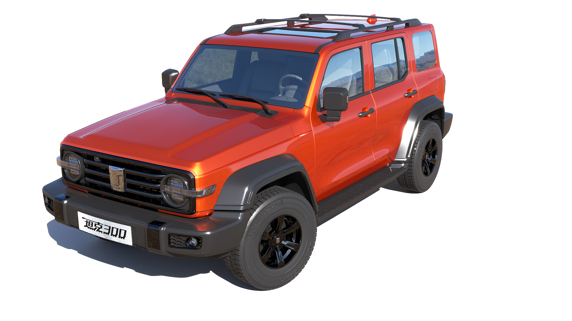 3D WEY TANK 300 - TurboSquid 1970068