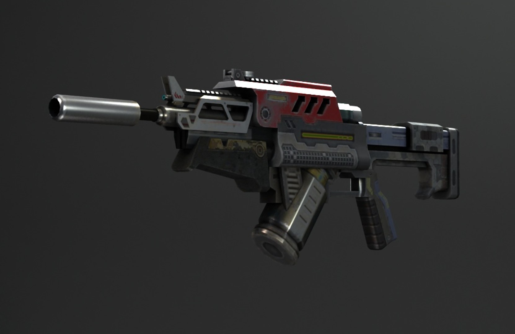 3D Sci-fi Firearms Laser Aliens Model - TurboSquid 1653350