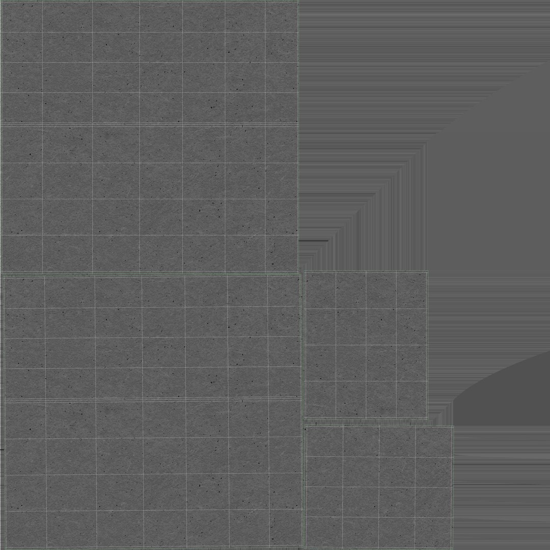 3D Concrete Block Model - TurboSquid 2309189