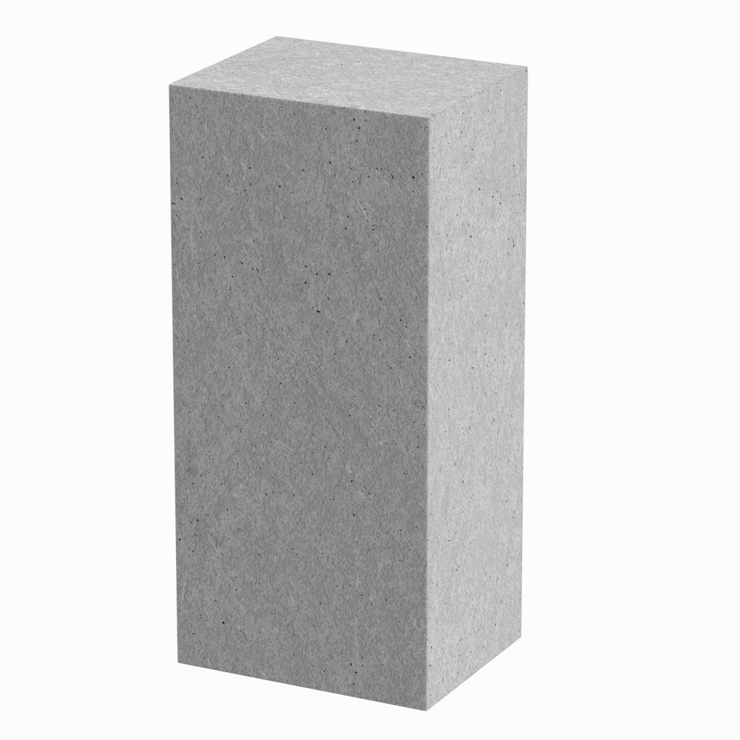 modelo 3d Bloque de hormigón - TurboSquid 2309189