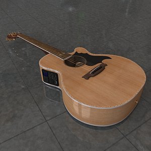 Acoustic Guitar STL Models for Download | TurboSquid
