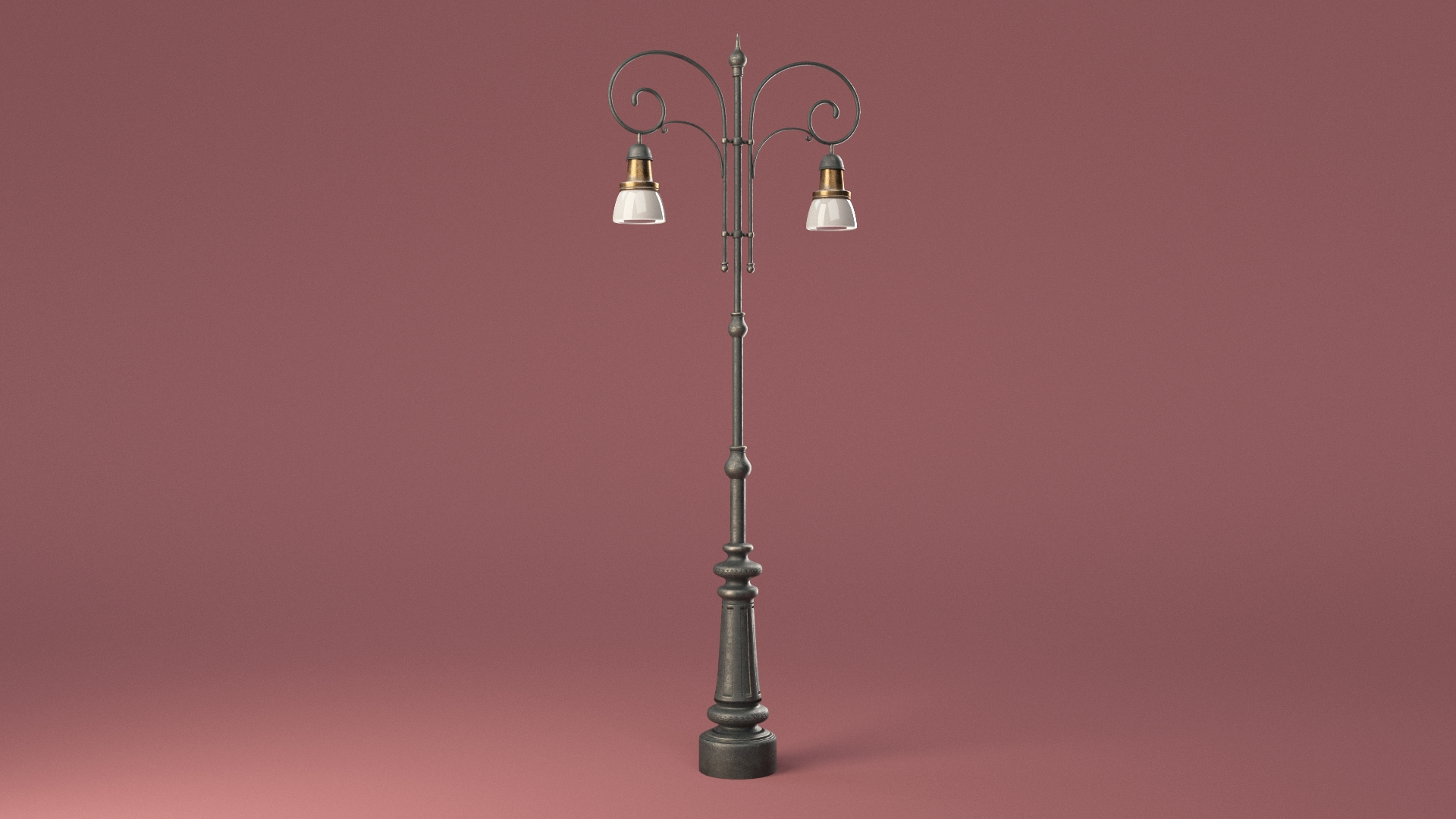 3D Street Lamp Model - TurboSquid 1479159