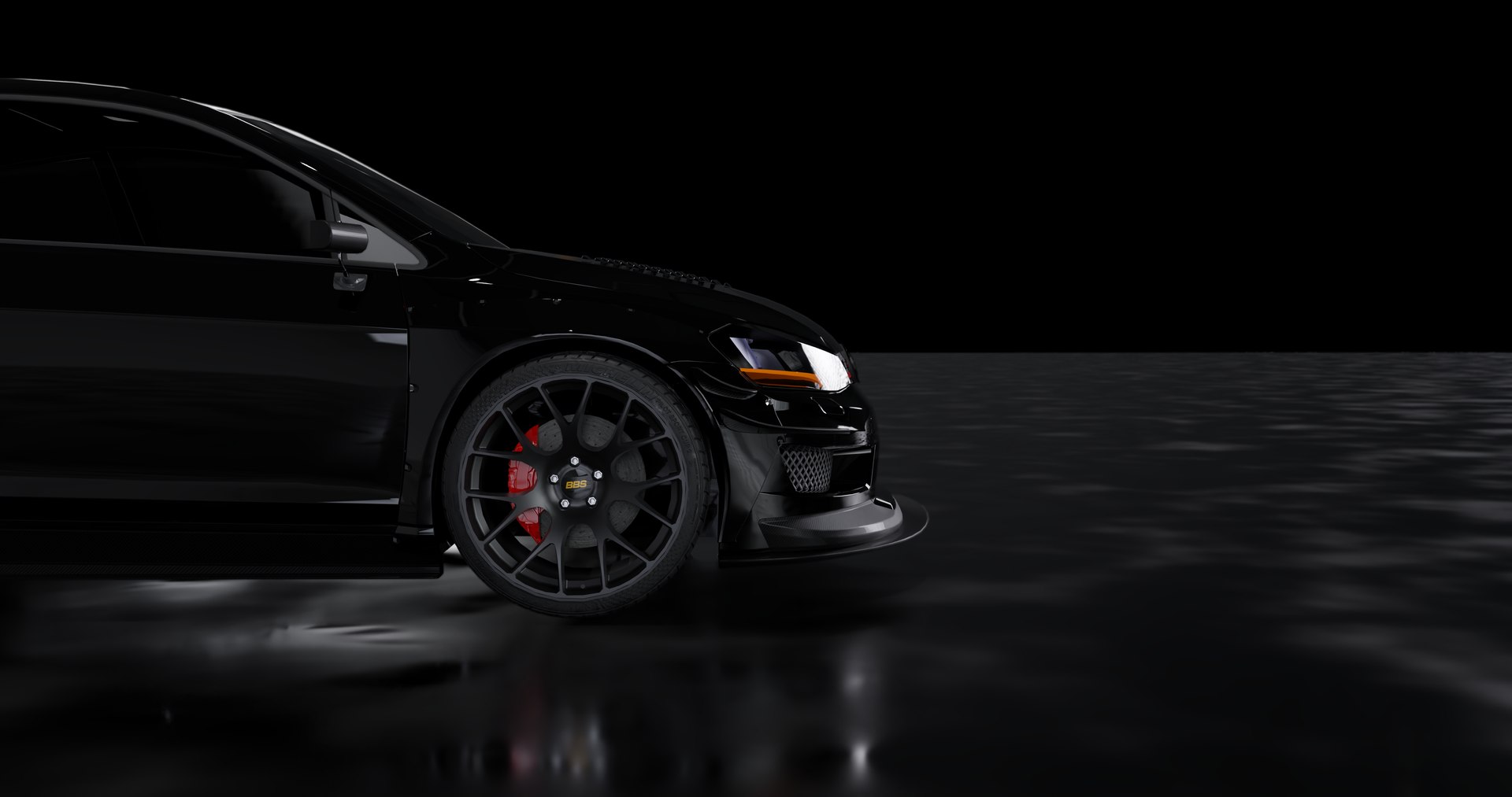 3D ZRA Performance Golf MK7 Cycles X - Blender 3 - TurboSquid 1944449