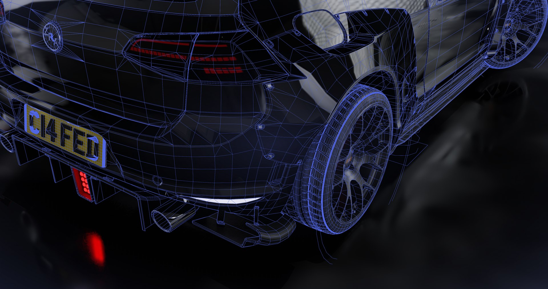 3D ZRA Performance Golf MK7 Cycles X - Blender 3 - TurboSquid 1944449