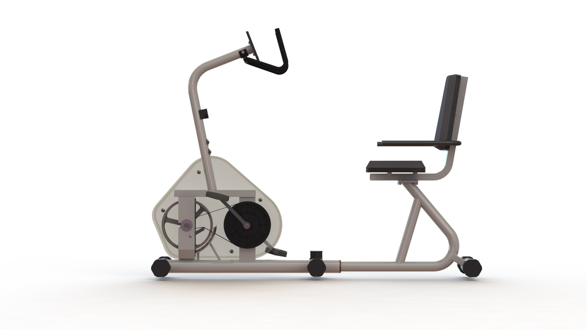 Recumbent bike 3D model - TurboSquid 1842643
