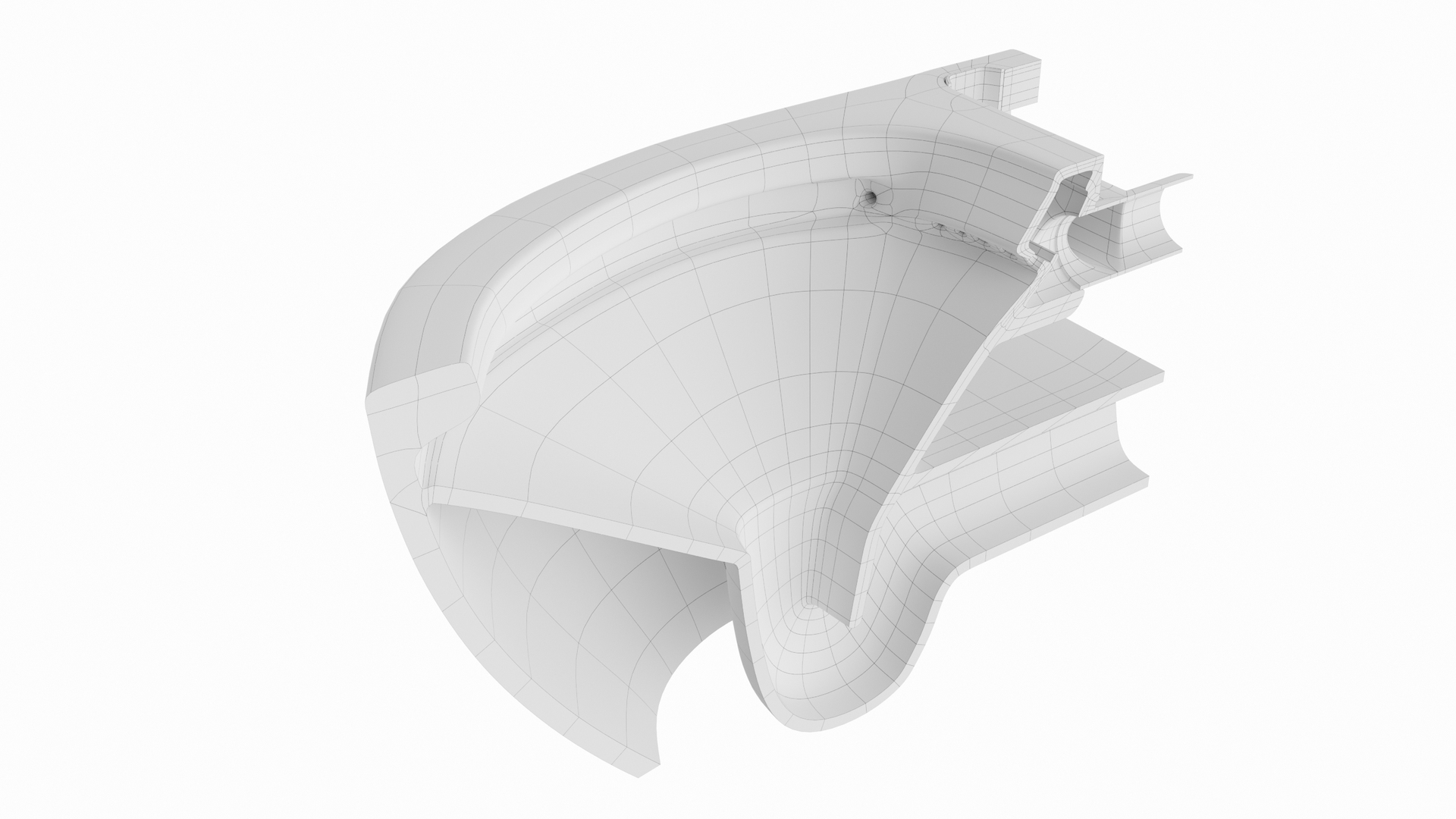 Bidet section realistic 3D model - TurboSquid 1687363