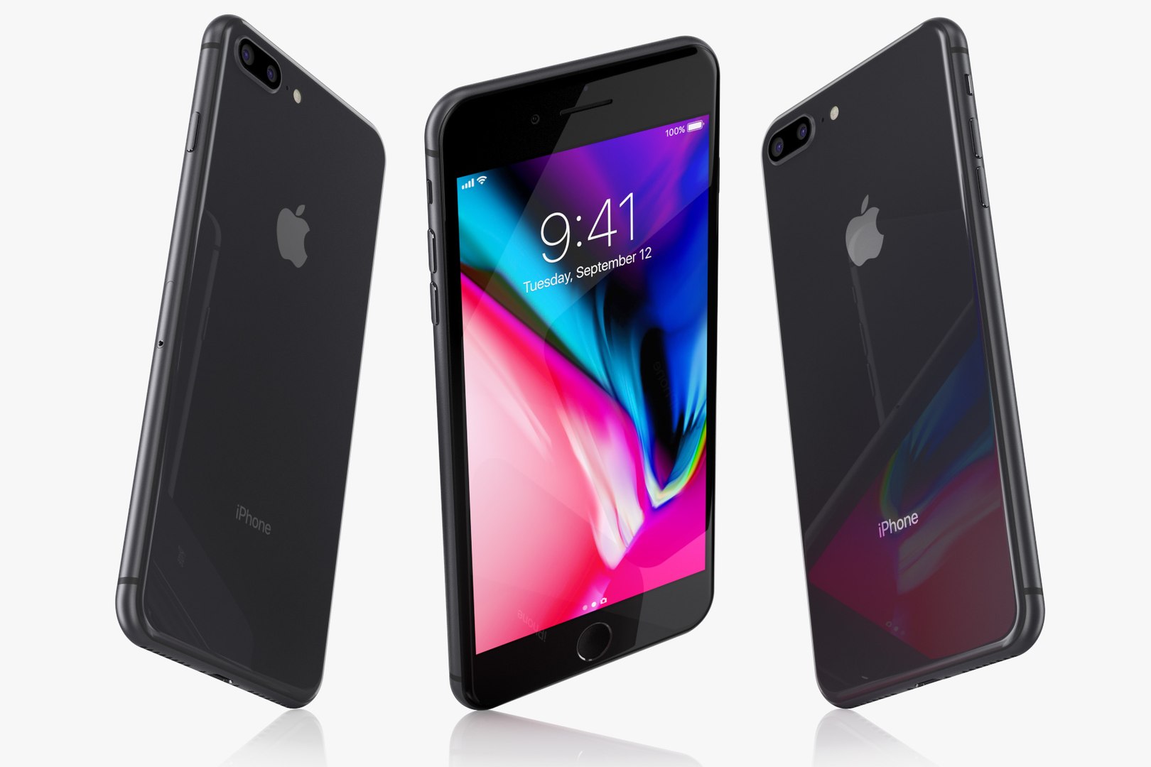 Apple Iphone 8 Colors 3D - TurboSquid 1209281