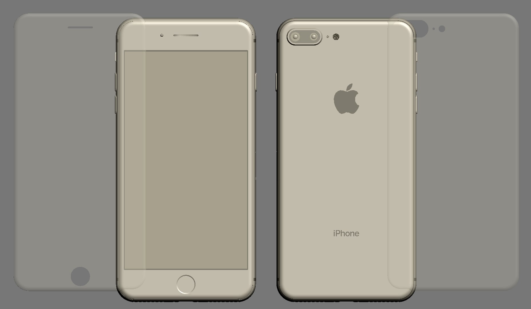 Apple Iphone 8 Colors 3D - TurboSquid 1209281