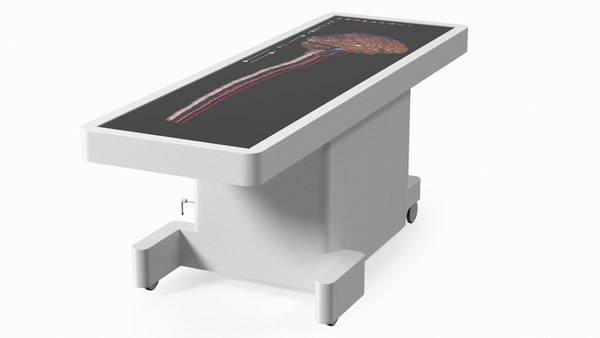 modelo 3d Horizontal Interactive Table with Display The Brain Device ...