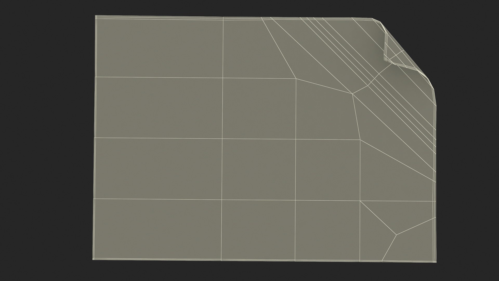 3D Kraft Paper With Corner Curl Model - TurboSquid 1994235