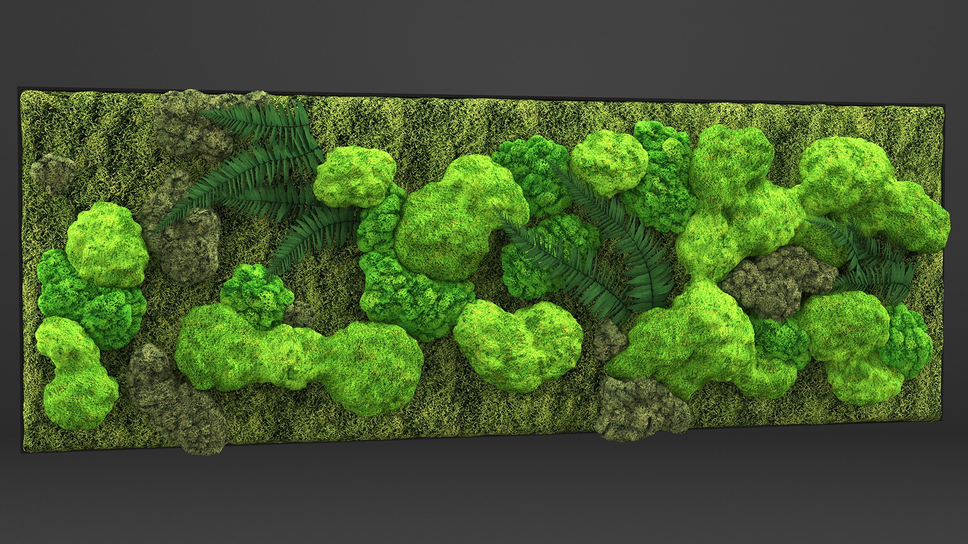 Moss Walls Collection 3D Model - TurboSquid 2377026