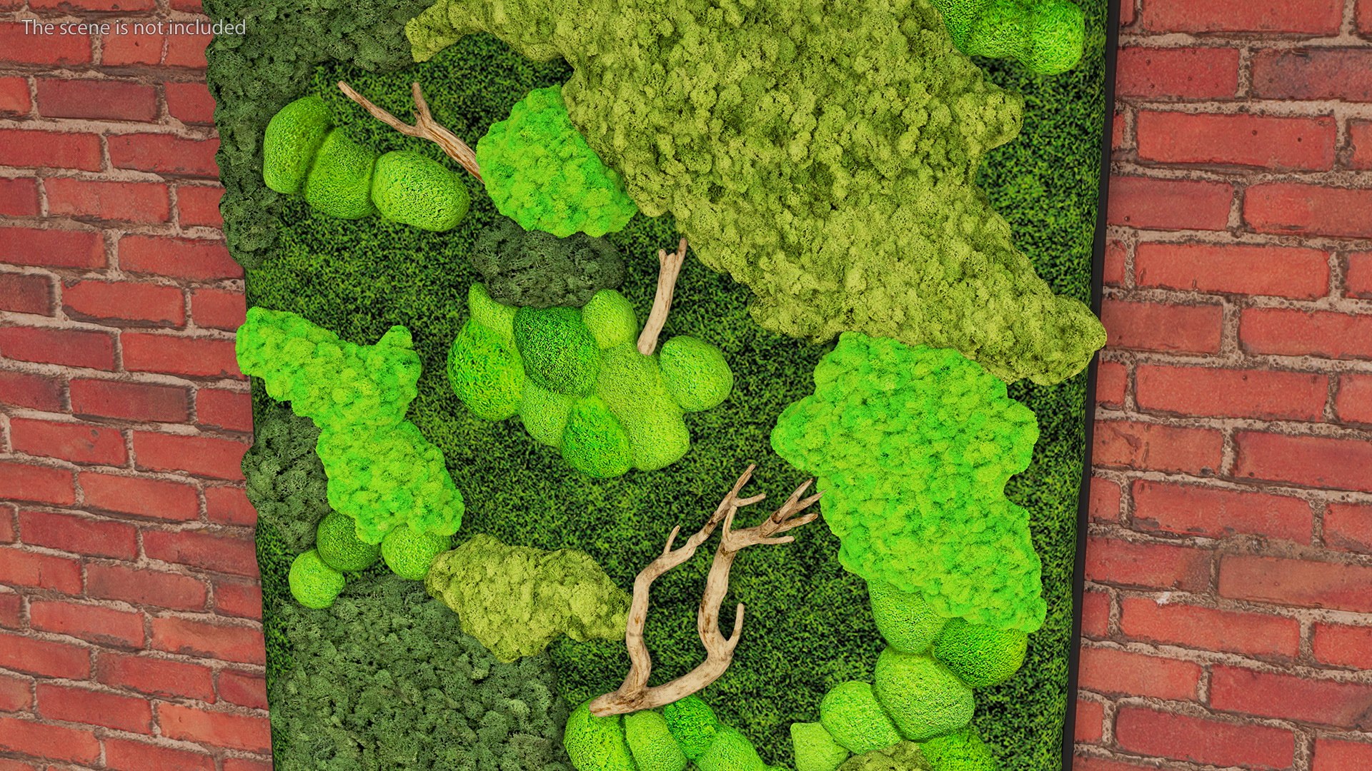 Moss Walls Collection 3D Model - TurboSquid 2377026