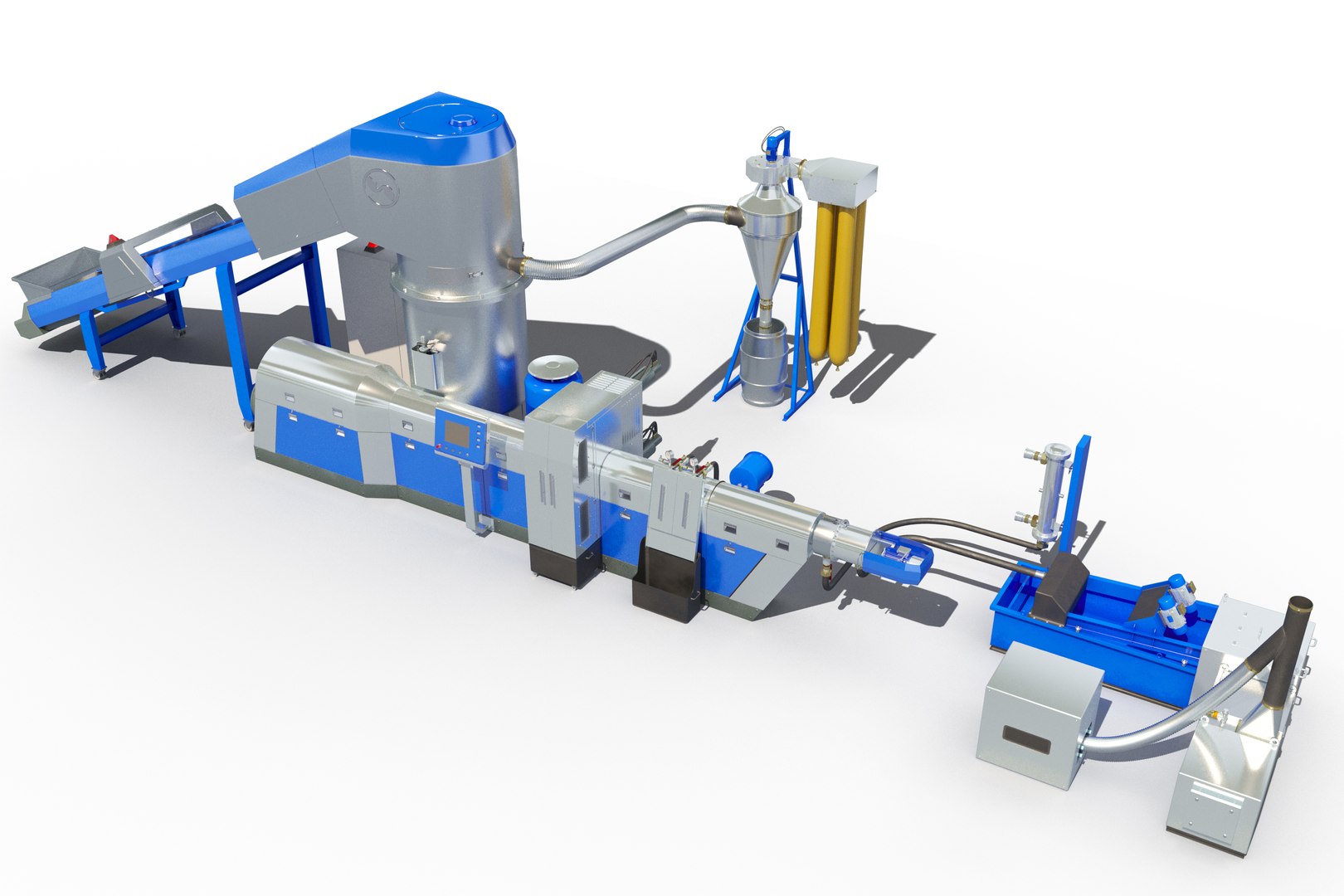 3D Model Recycling Machine - TurboSquid 1158000