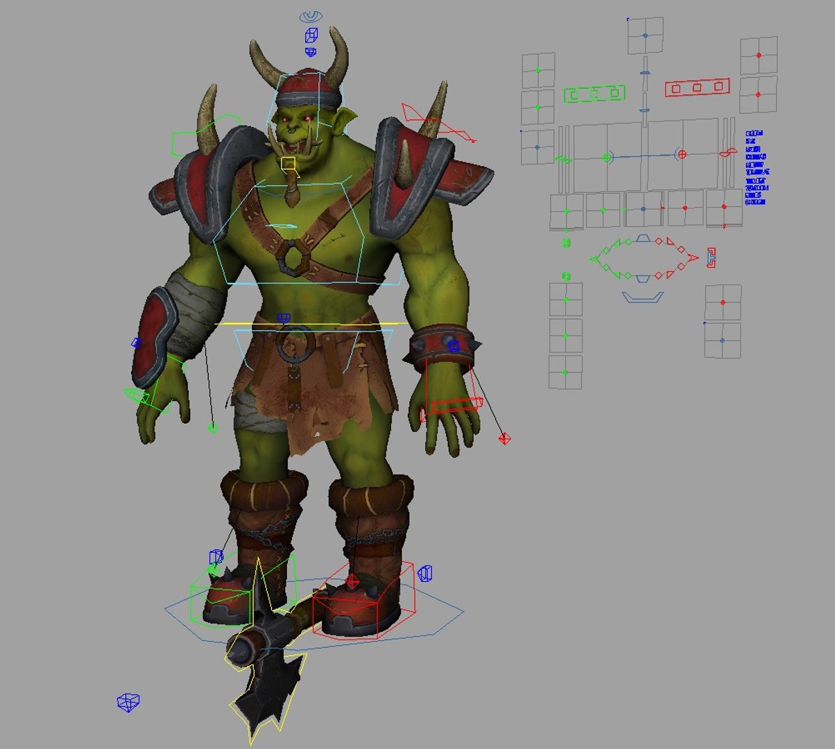 3D Rig Animation - TurboSquid 1462368