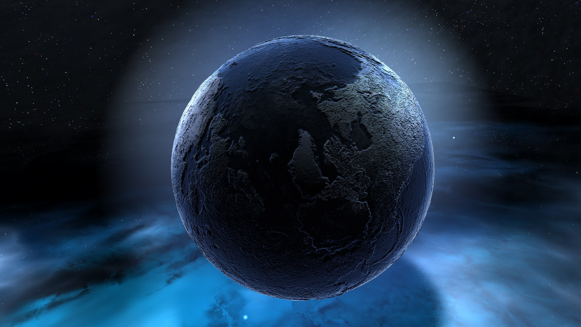3D Visuals World Frozen Planet Earth - TurboSquid 1428553