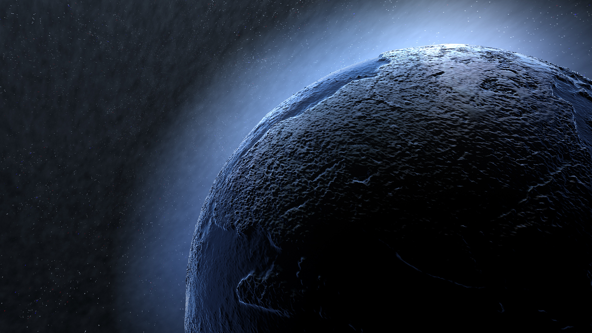 3D visuals world frozen planet earth - TurboSquid 1428553