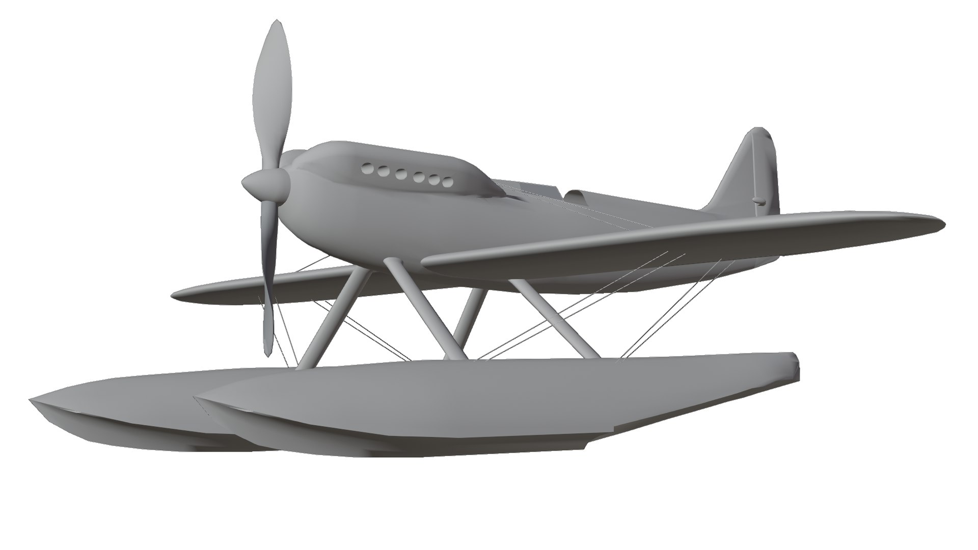 Supermarine S6B 3D - TurboSquid 2333070