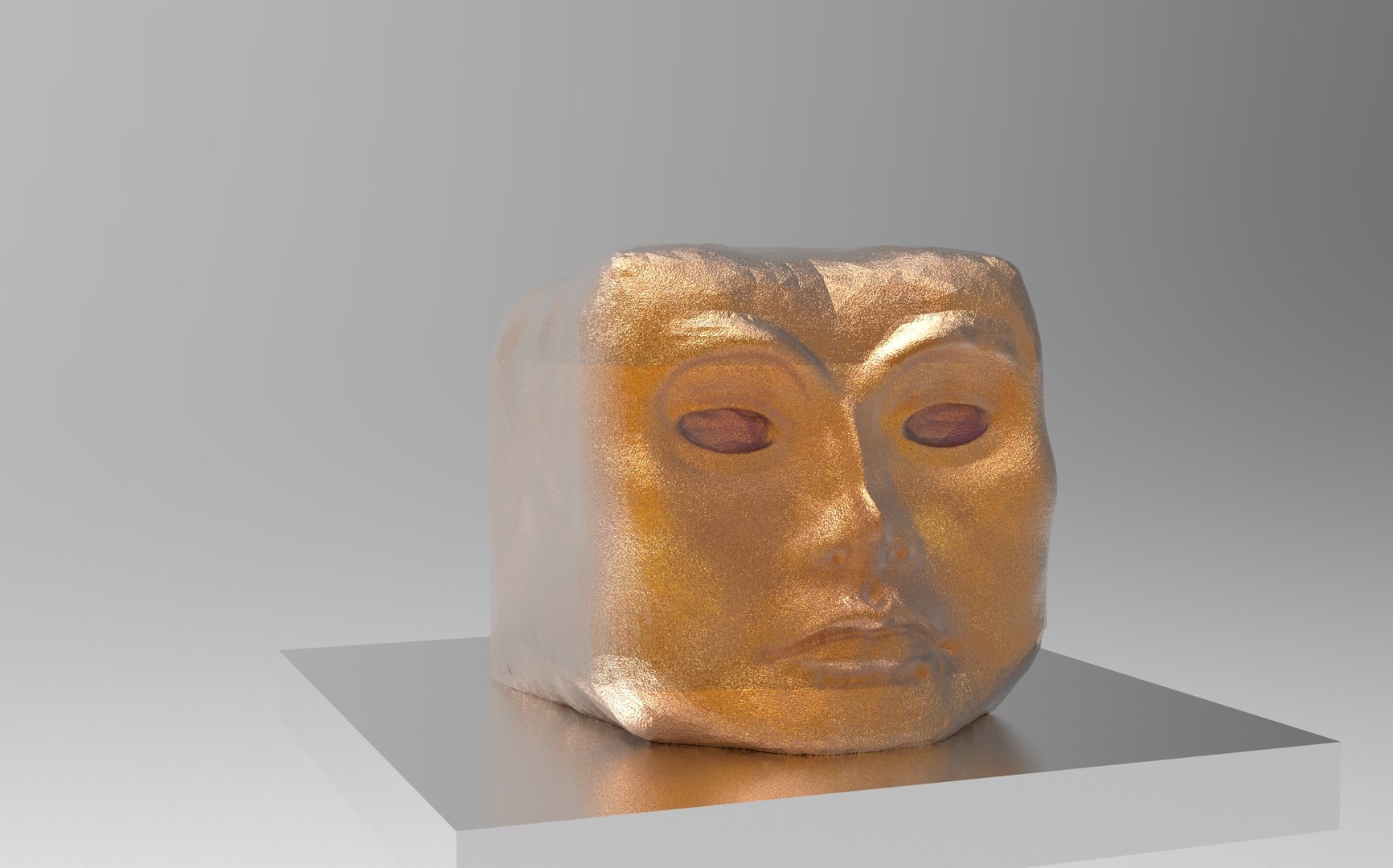 Gold Heads 3D Model - TurboSquid 1836340