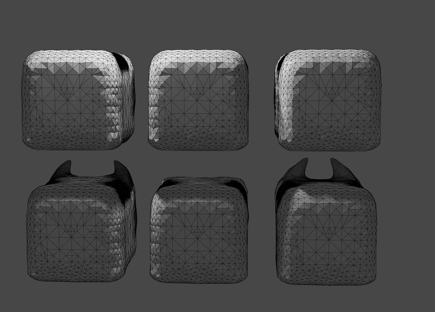 Gold Heads 3D Model - TurboSquid 1836340