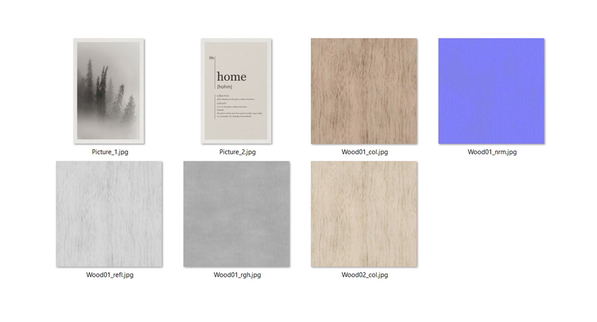 Picture Frames Set-311 3D Model - TurboSquid 1883071