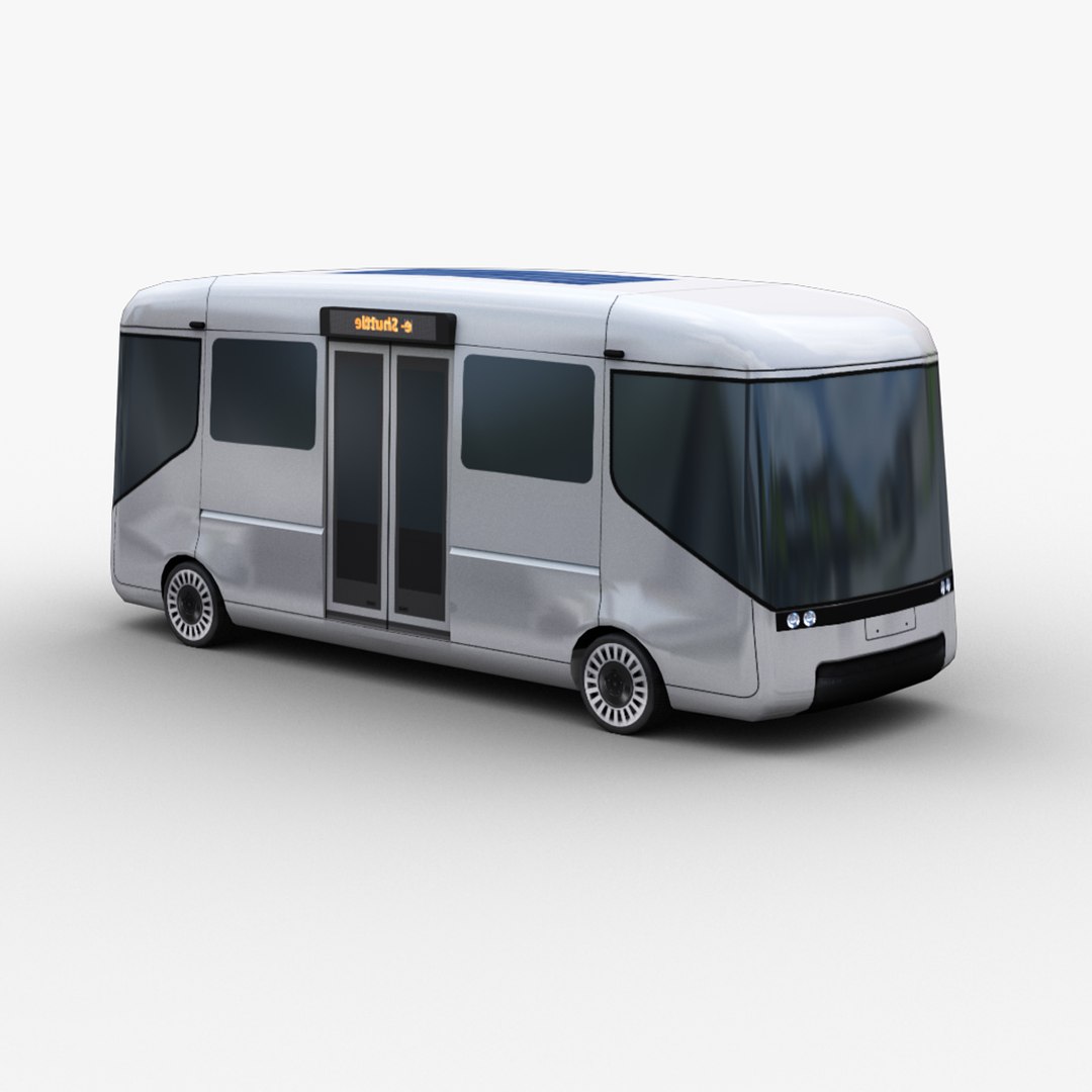 Arrival E-shuttle 3D - TurboSquid 2217030