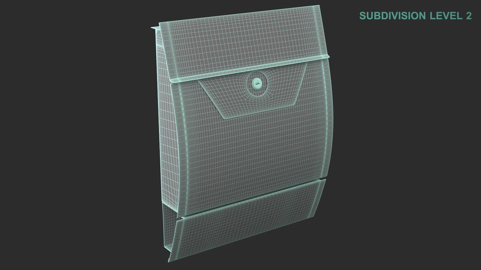 3D Mailbox - TurboSquid 1804826