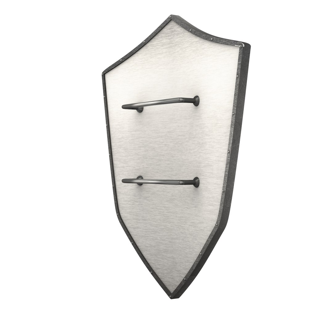 3D cartoon shield model - TurboSquid 1402417
