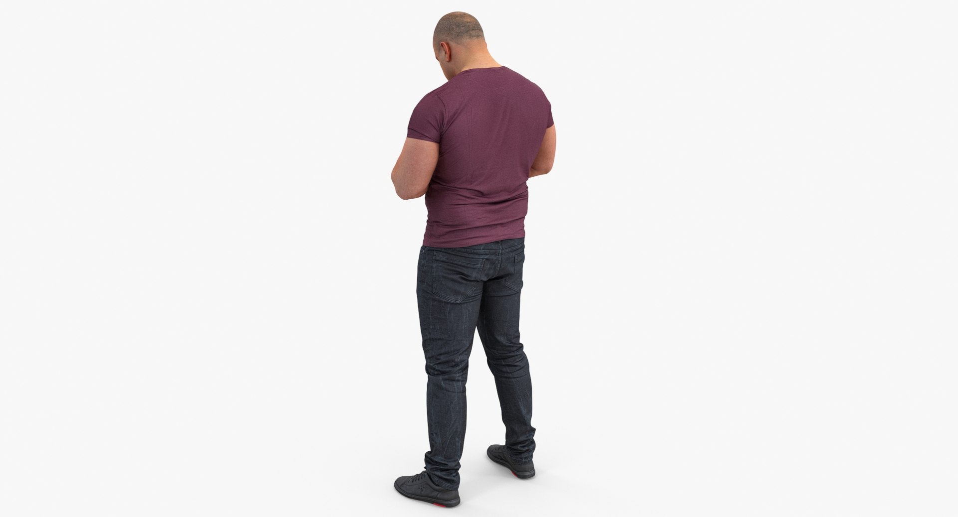 Arnold Casual Spring Idle Pose 02 With Phone 3D model - TurboSquid 1836901
