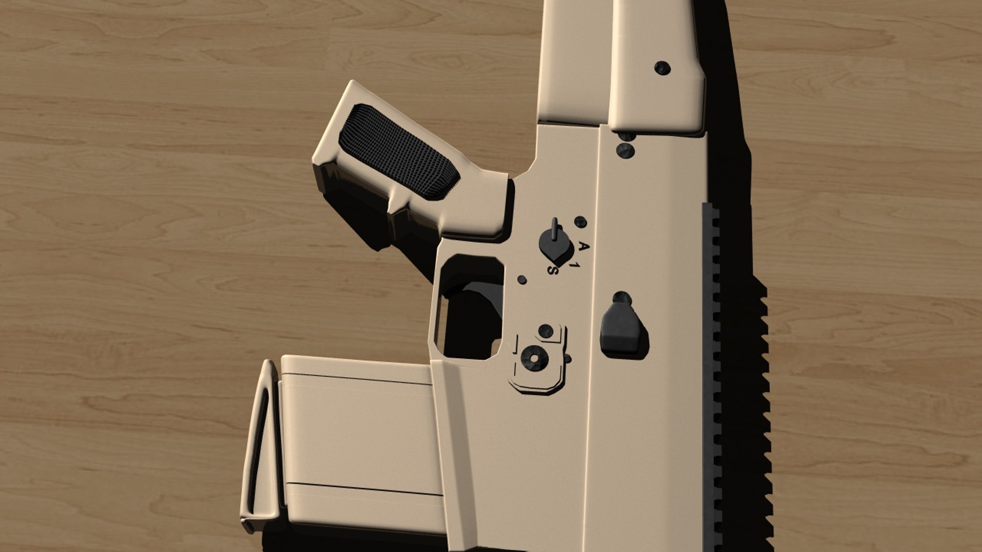 Scar-h 3d Model